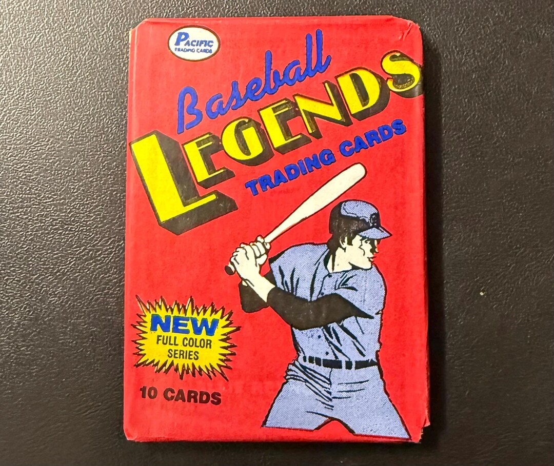 1988 UNOPENED Pack of 1988 Pacific Baseball Legends - Etsy