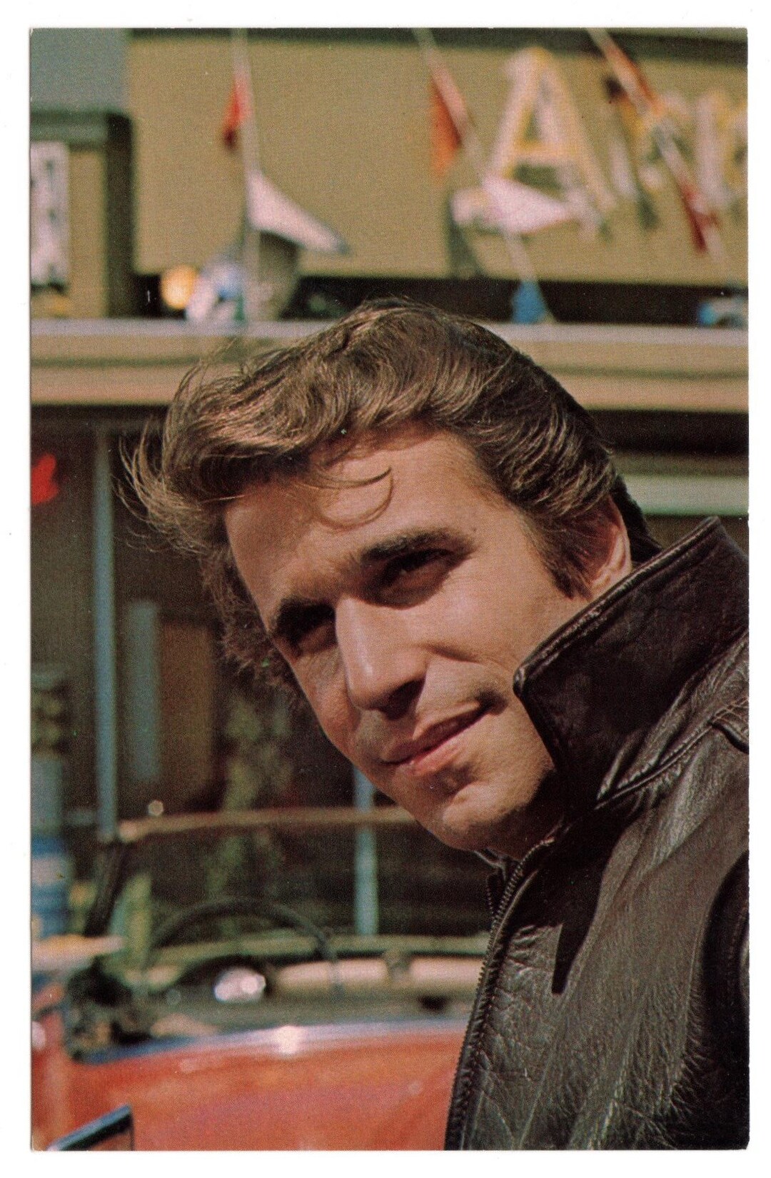 1970s the Fonz Postcard - Etsy