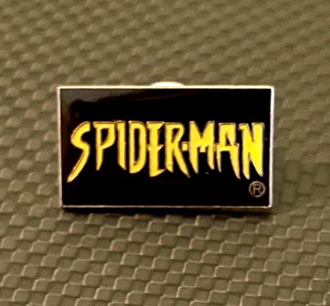 2004 Marvel Collectible Spider-man Word Logo Pin Sp6 - Etsy