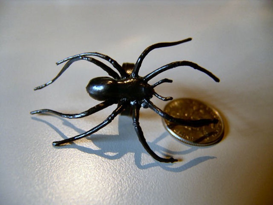 1960s Gigantic Black Spider Ring Halloween - Etsy