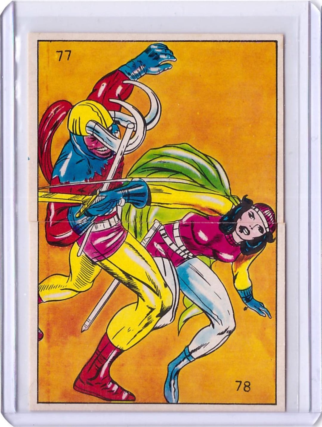 1980 Marvel SIF Vs LOKI Super Heroes Venezuela Sticker - Etsy