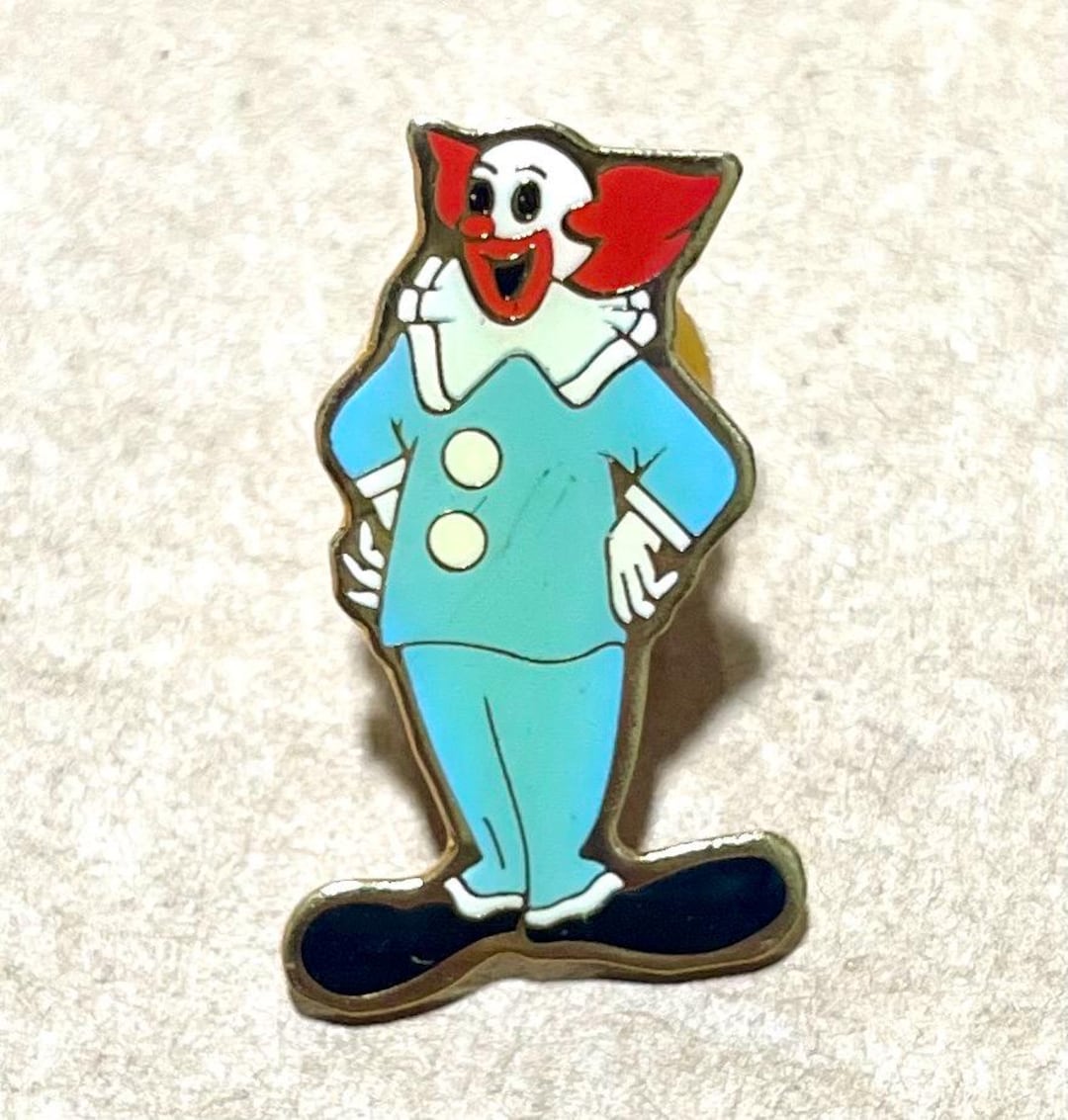 1980s TV Bozo the Clown Hat Pin From the Chicago Show - Etsy