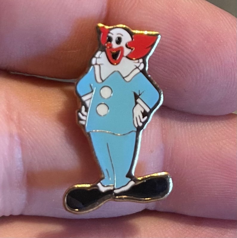 1980s TV Bozo the Clown Hat Pin From the Chicago Show - Etsy