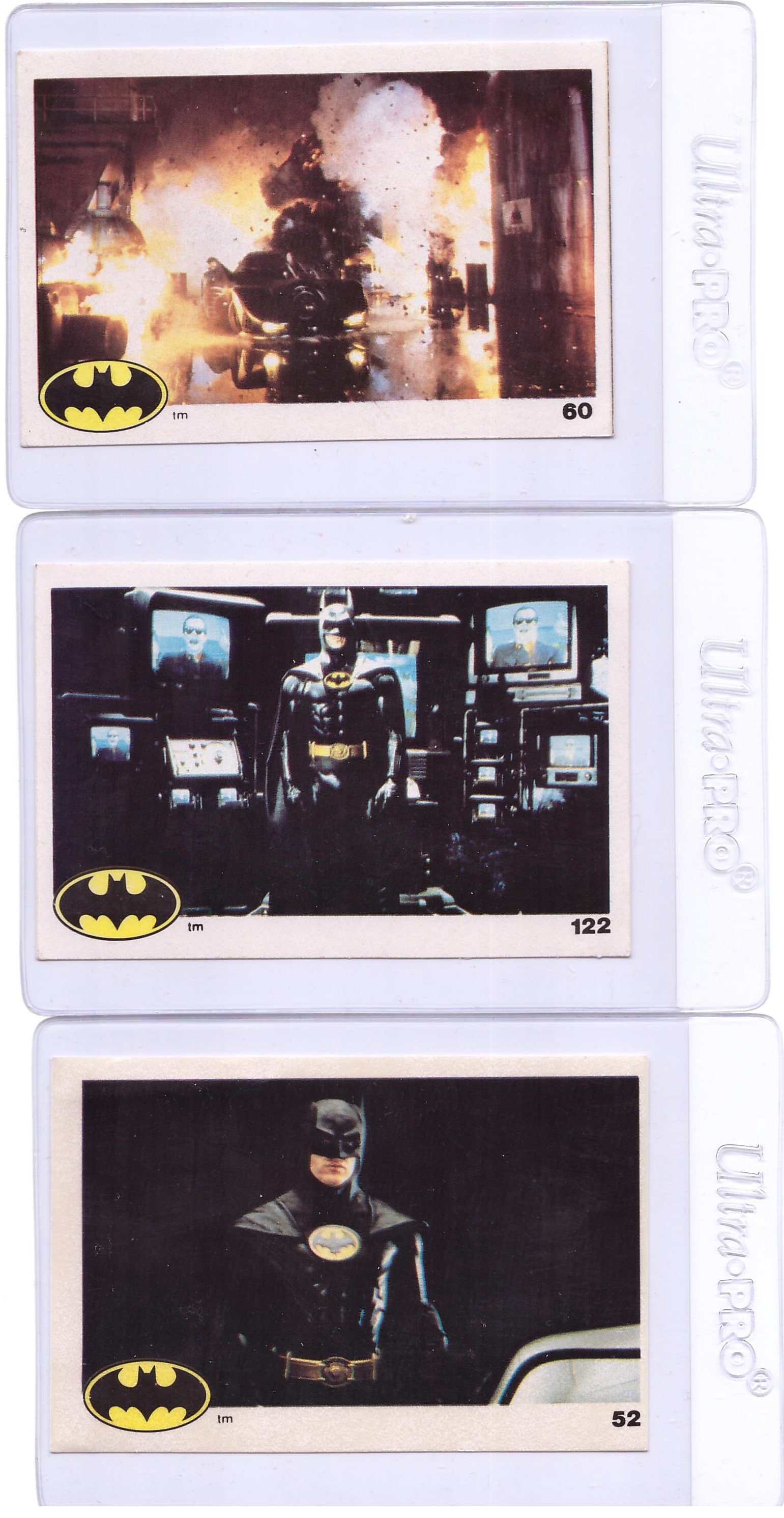 Rare 1989 Batman UNOPENED Packs Large Format 5 Memorabilia Art ...