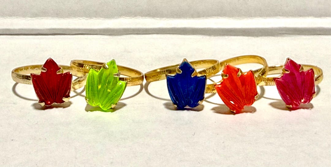 1950's ART Deco SHAPE Cracker Jack Toy Ring - Etsy