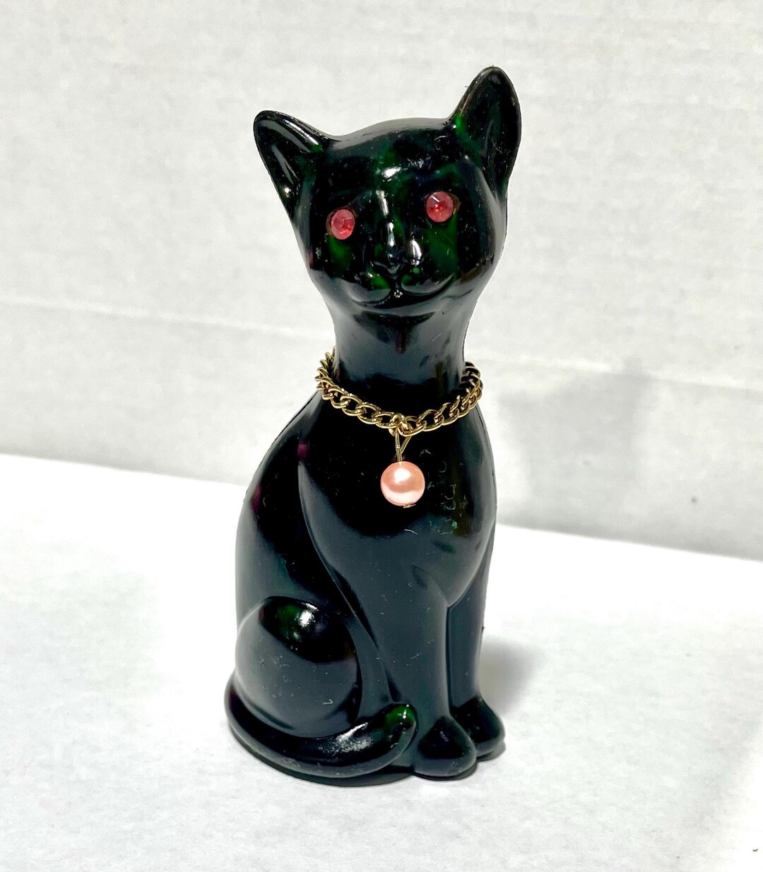 1960’s Groovy Cat 5 Inch Figure Black and Green - Etsy
