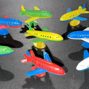 1970s Vintage Plastic Jumbo Jet Toy From Dime Store in Mint Condition ...