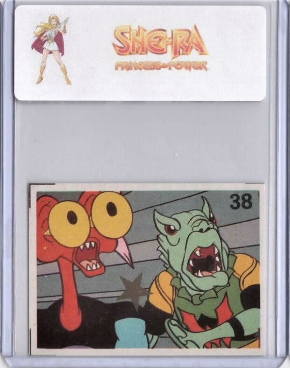 1986 MANTENNA and LEECH She-ra Panini Sticker 38 | Etsy UK