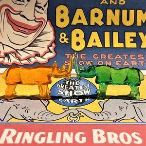1950s YELLOW RHINO Circus Animal From Ringling Brothers Barnum and ...