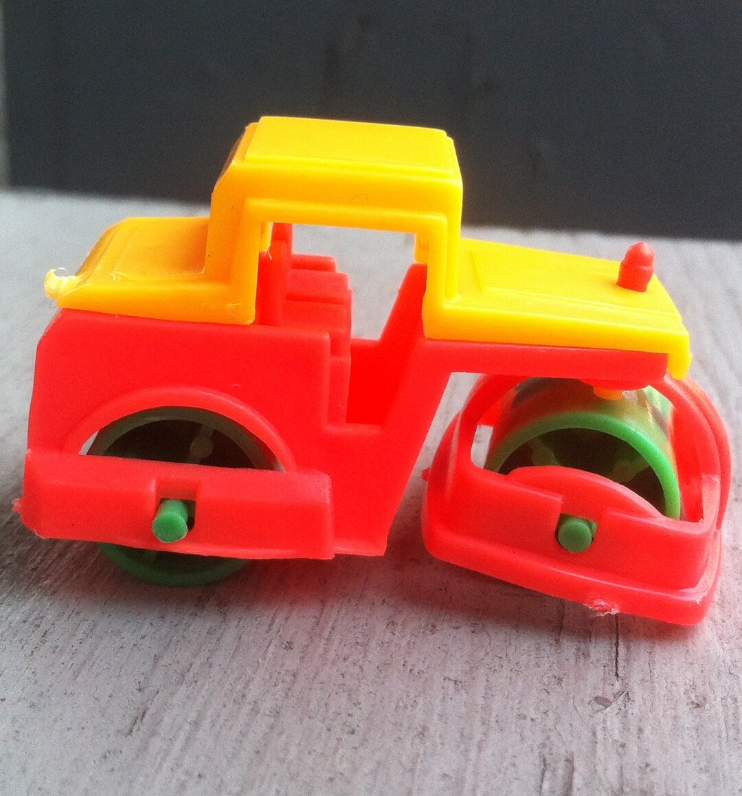 1978-1982 Plastic Construction Equipment Toy STEAM ROLLER - Etsy