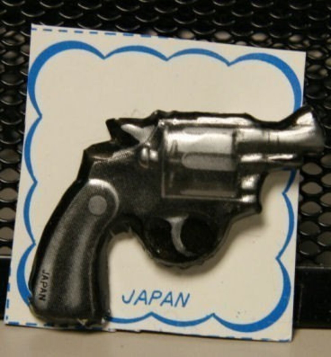 1950s Vintage Aluminum Badge JAPAN Pistol - Etsy