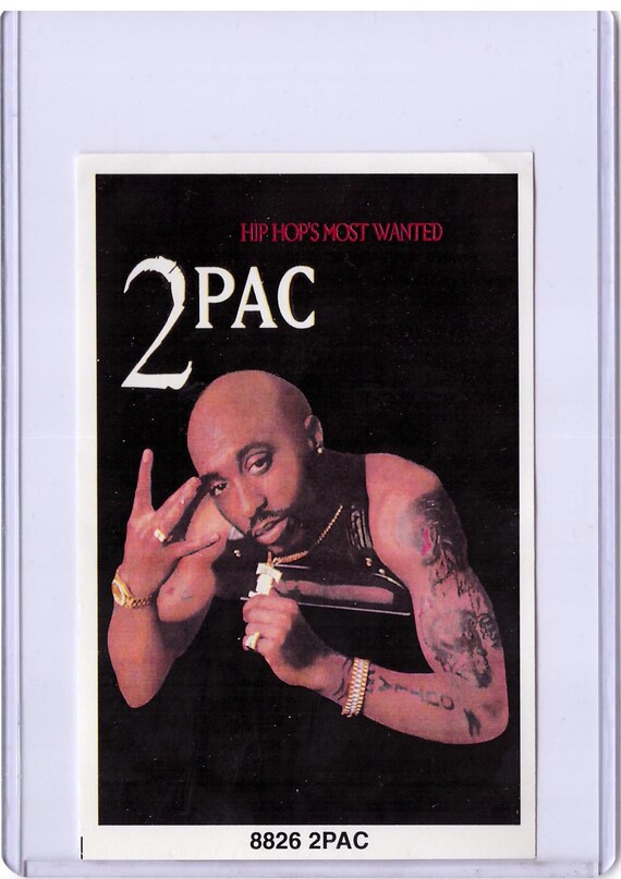 2pac RARE 1990s Poster Sample Card NM Condition | Etsy