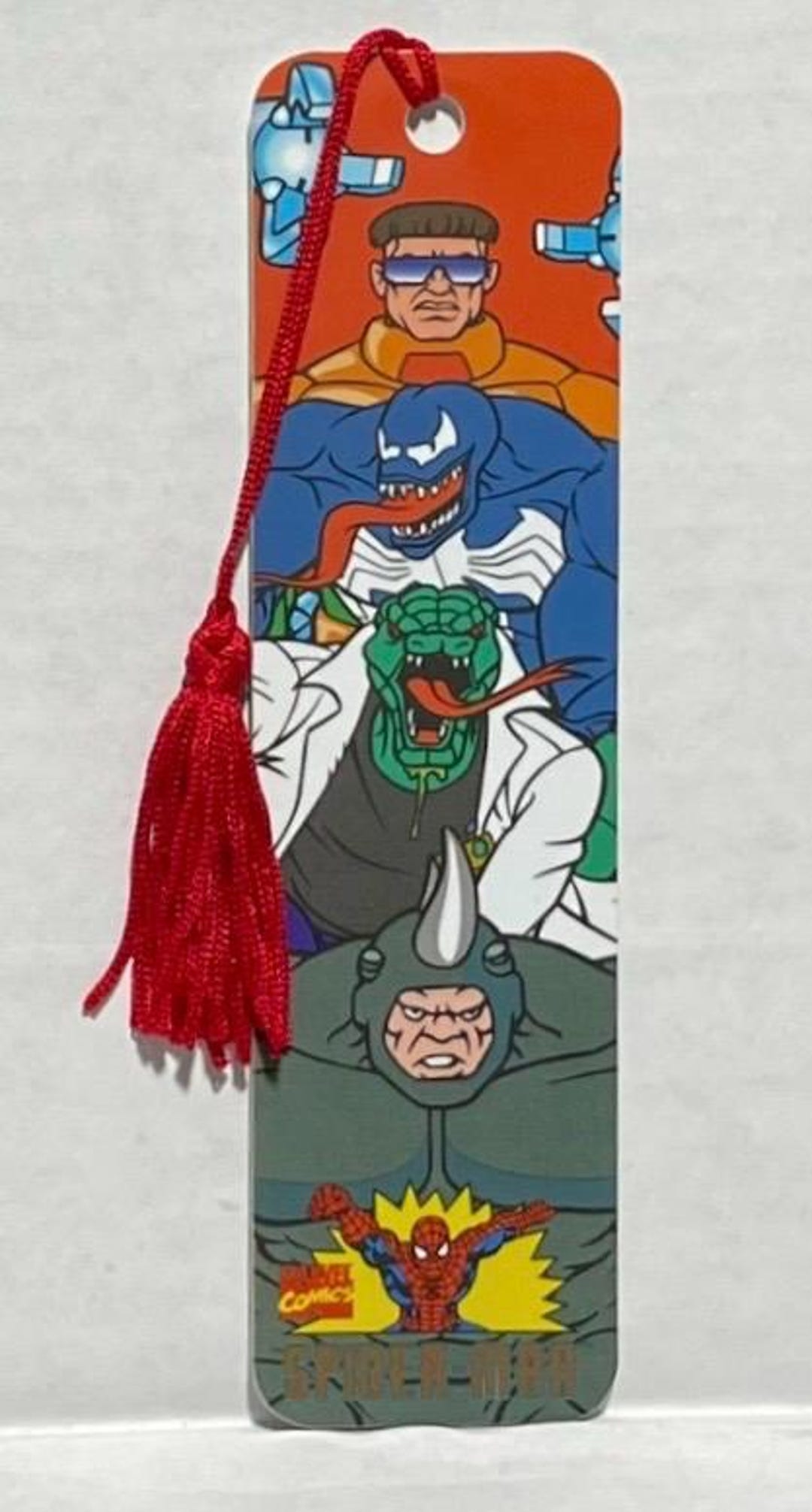 1994 Marvel Venom Dr Strange Rhino and Lizard Bookmark - Etsy