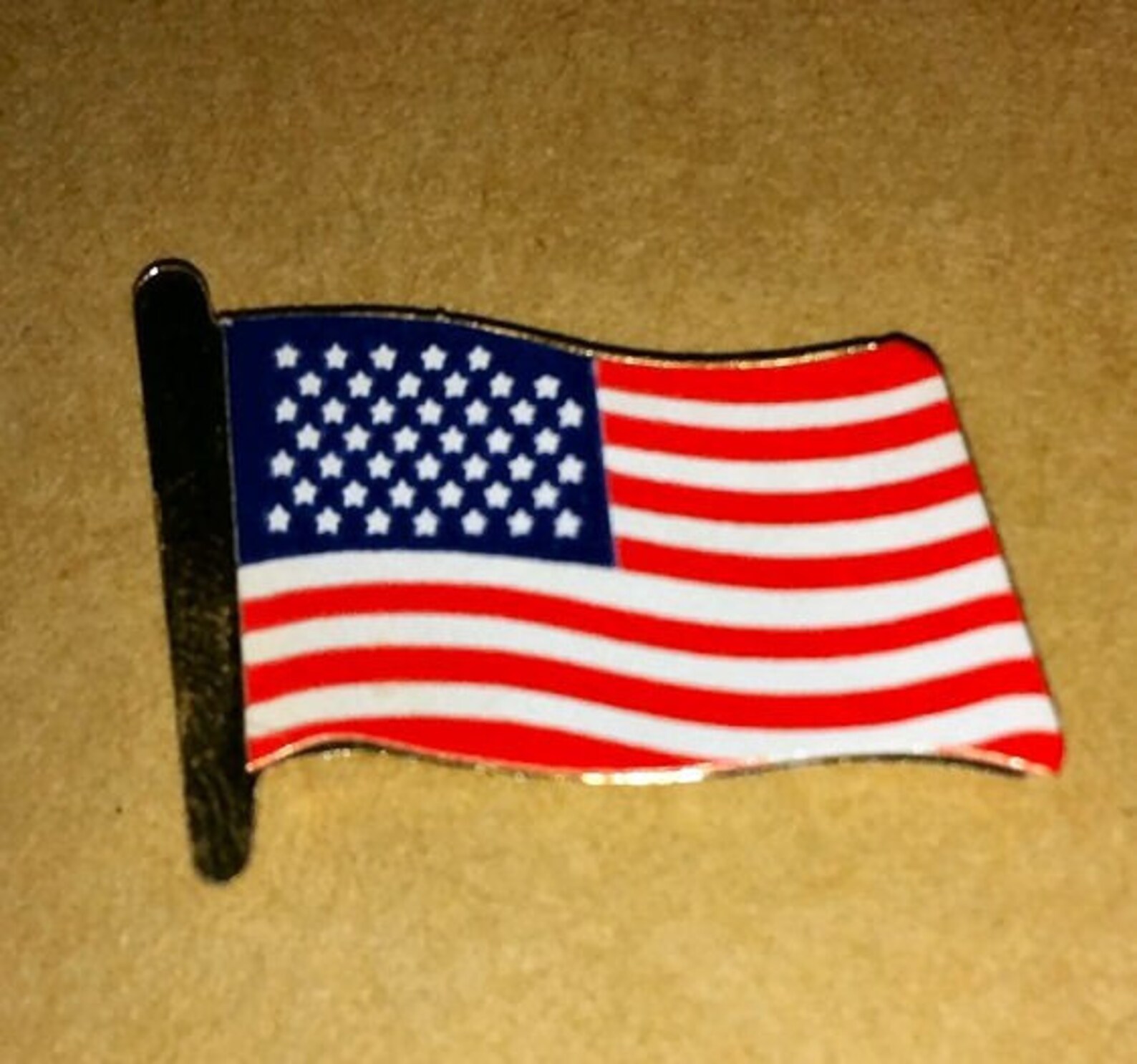 Small 1976 US Flag Pin With Safety Pin Back AMERICAN SPIRIT - Etsy