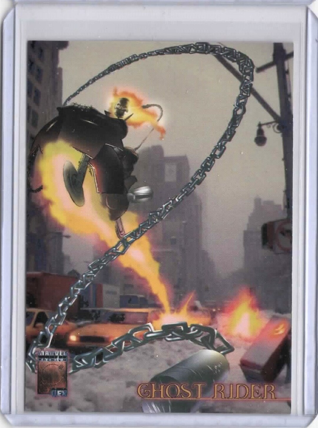 1997 Marvel Premium Ghost Rider QFX Card 111821 - Etsy