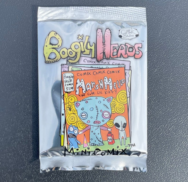 KITIX Gus Finks Series 2 Boogily Head Monster Figures - Etsy