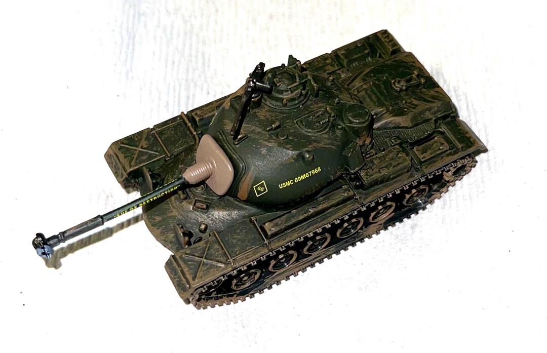 Corgi M48 ‘patton' Tank, USMC, "eye of Destruction" - Etsy