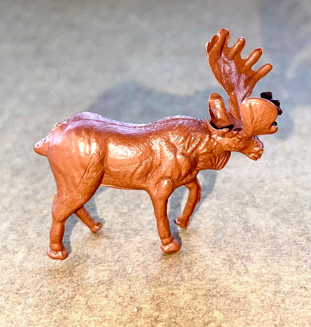 1964 Elk Figure From Original Zoo Set Display Box - Etsy