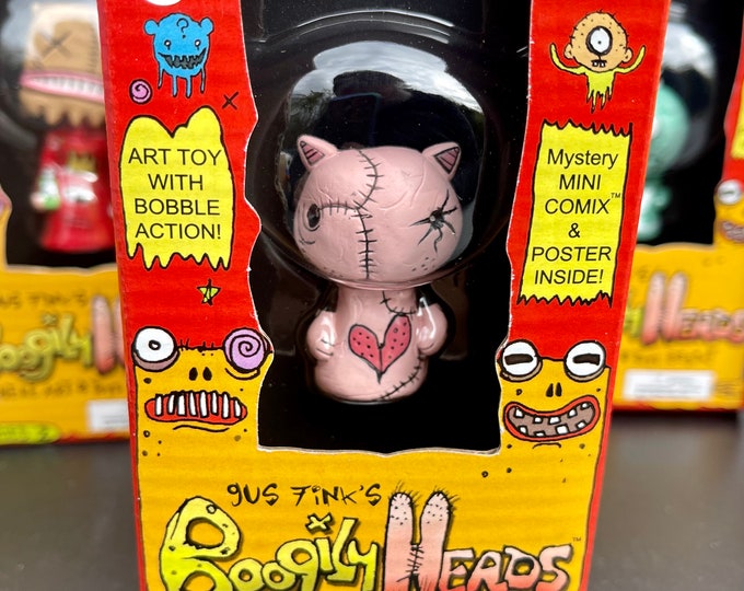 KITIX Gus Finks Series 2 Boogily Head Monster Figures - Etsy