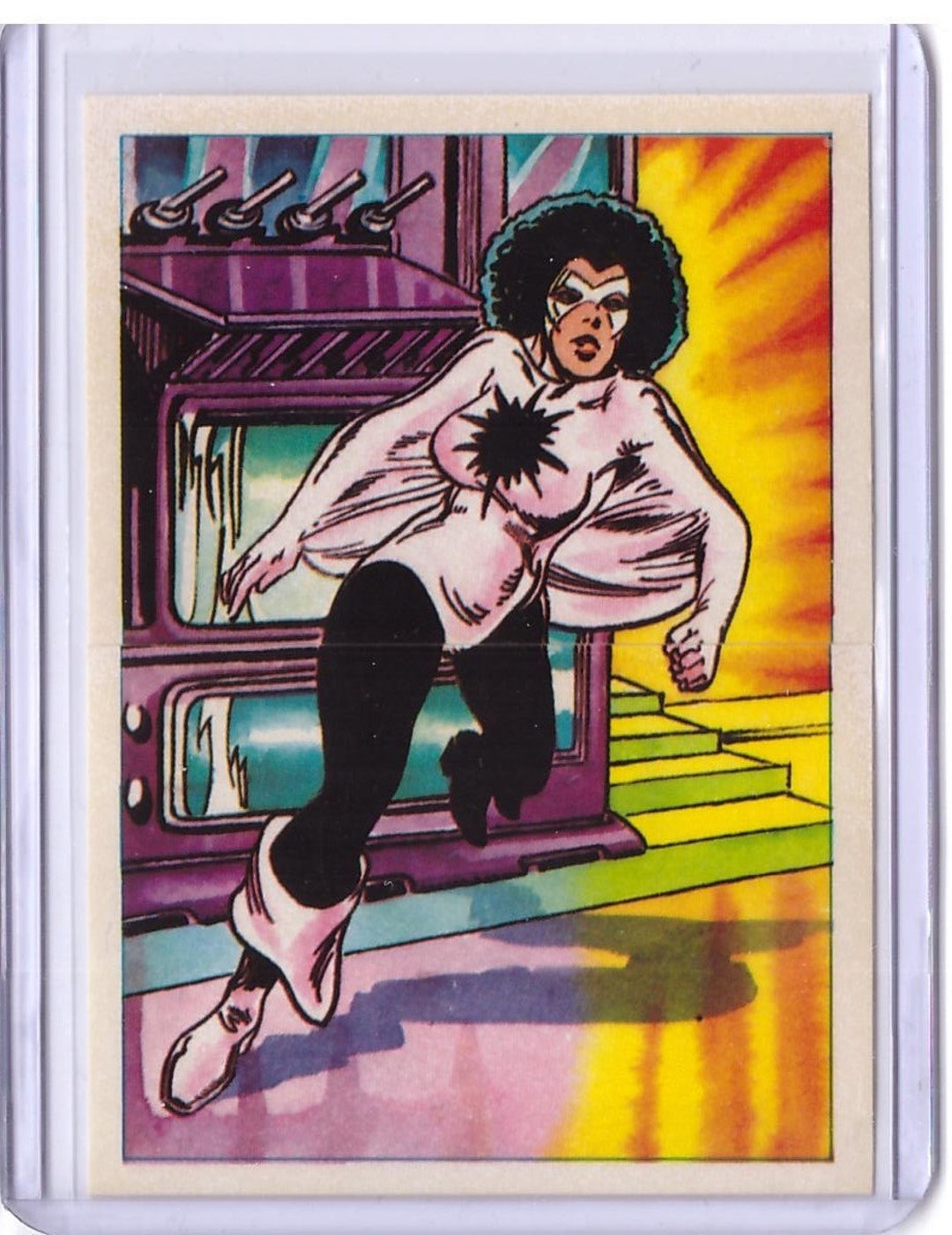 1984 Marvel CAPTAIN MARVEL Leaf Secret Wars Sticker - Etsy