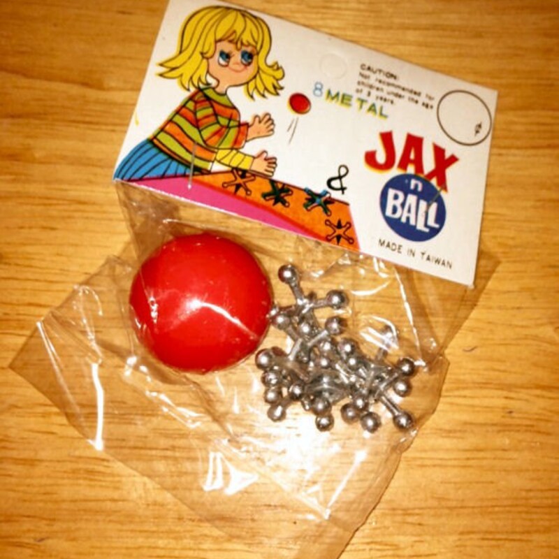 Jacks and Ball Set - Etsy