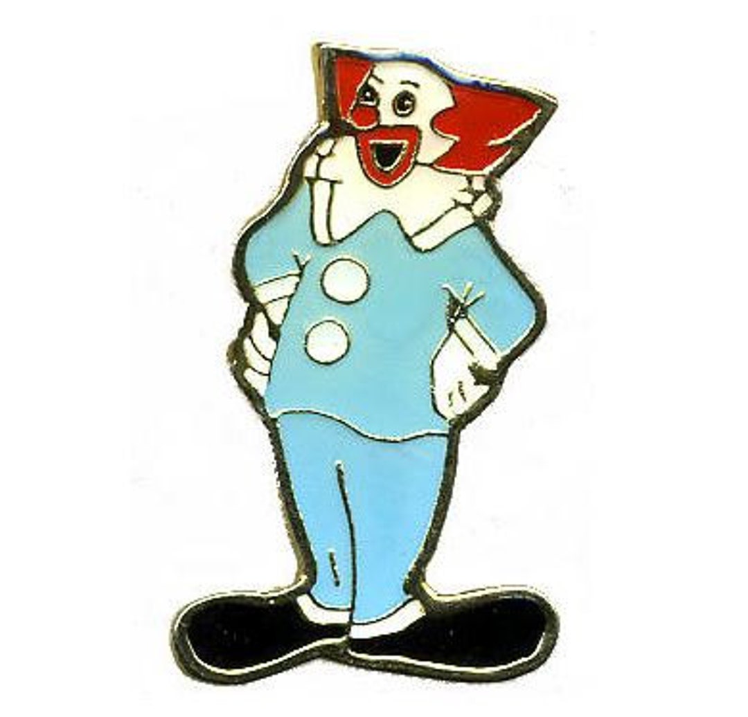 1980s TV Bozo the Clown Hat Pin From the Chicago Show - Etsy