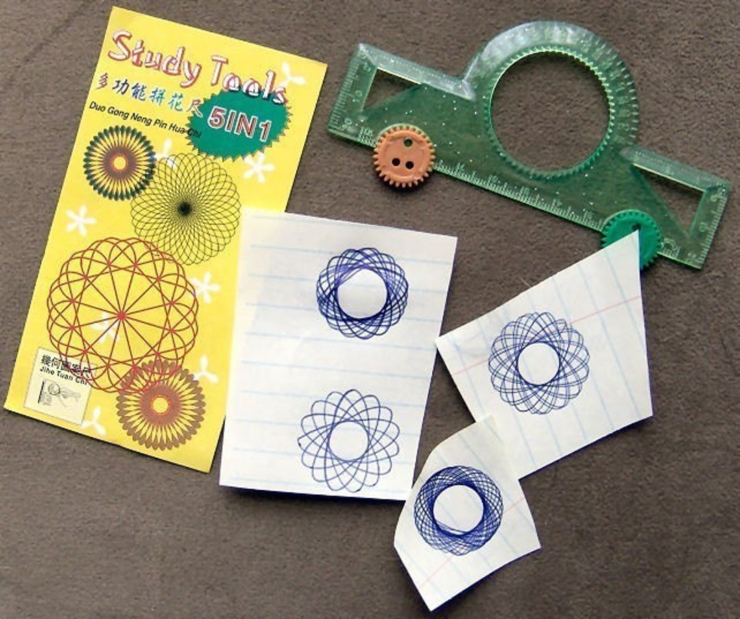 1970s Spirograph Toys VERY GROOVY Spyrograph - Etsy