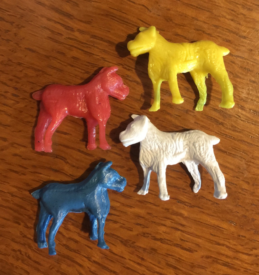 1950s PIT BULL Cracker Jack Plastic Dog - Etsy