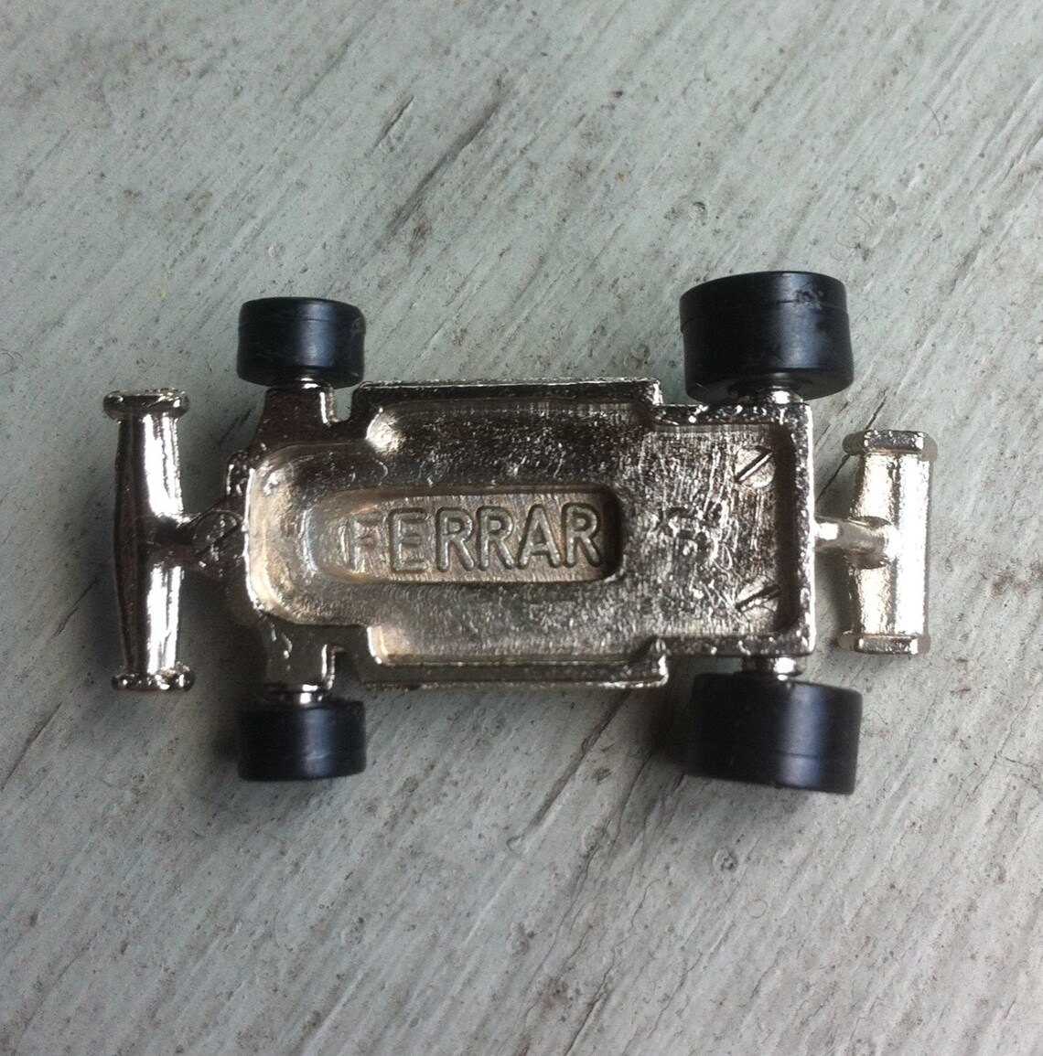 1979 FERRARI Metal Toy Indy Race Car From Toy Machine - Etsy