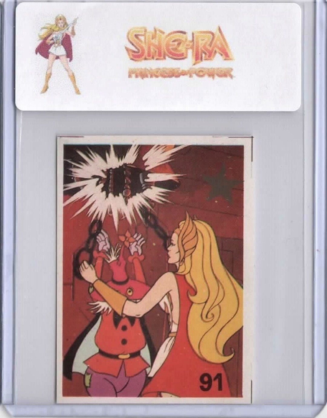 1986 SHE-RA and Madame Razz She-ra Panini Sticker 91 - Etsy