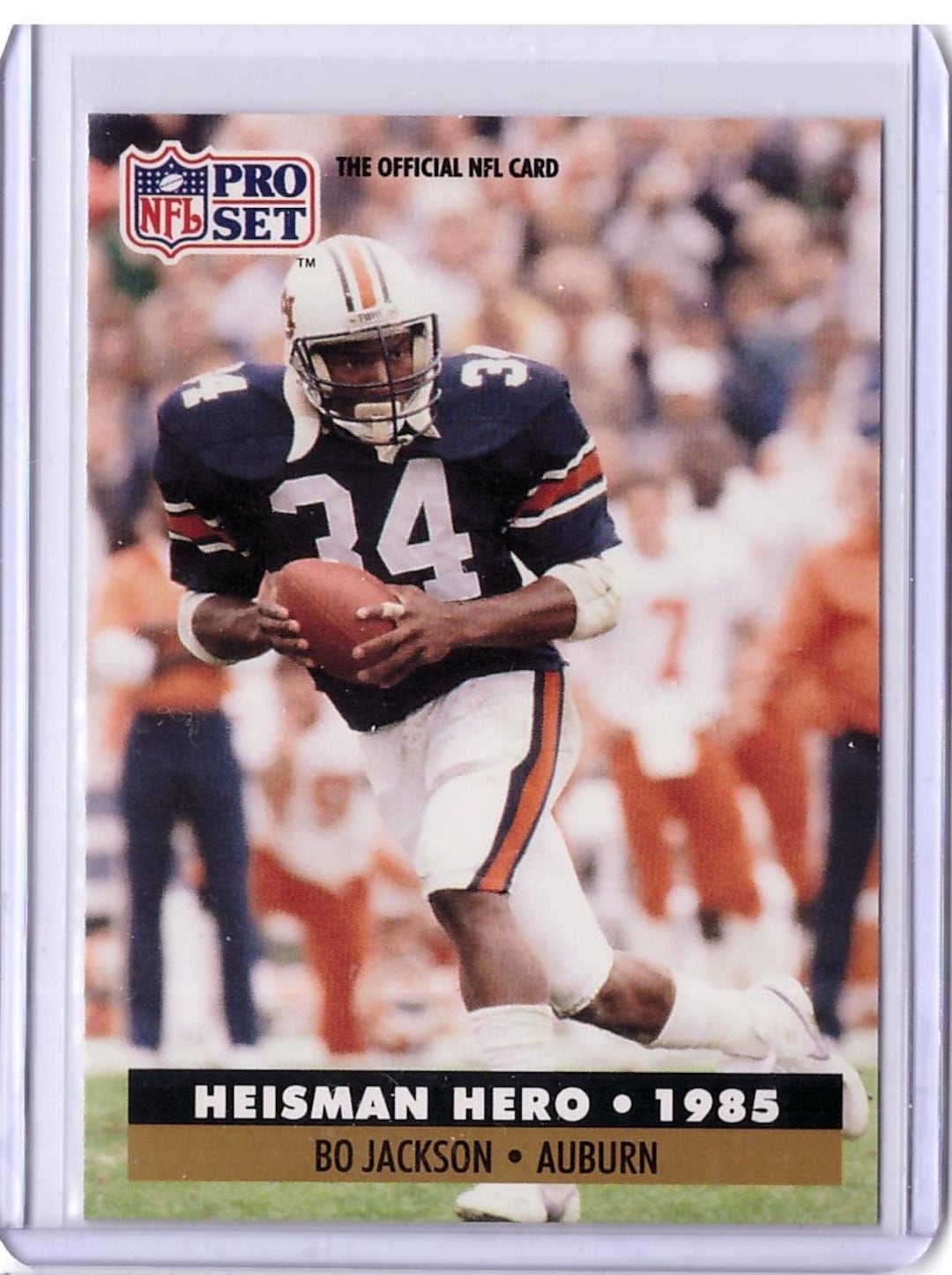 1991 NFL BO JACKSON Pro Set Heisman Hero Football Card - Etsy