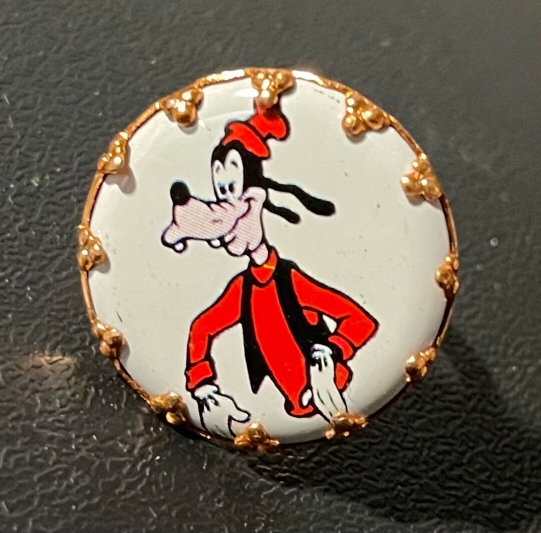 1970s Disney Goofy Cartoon Ring Vintage and Adjustable - Etsy