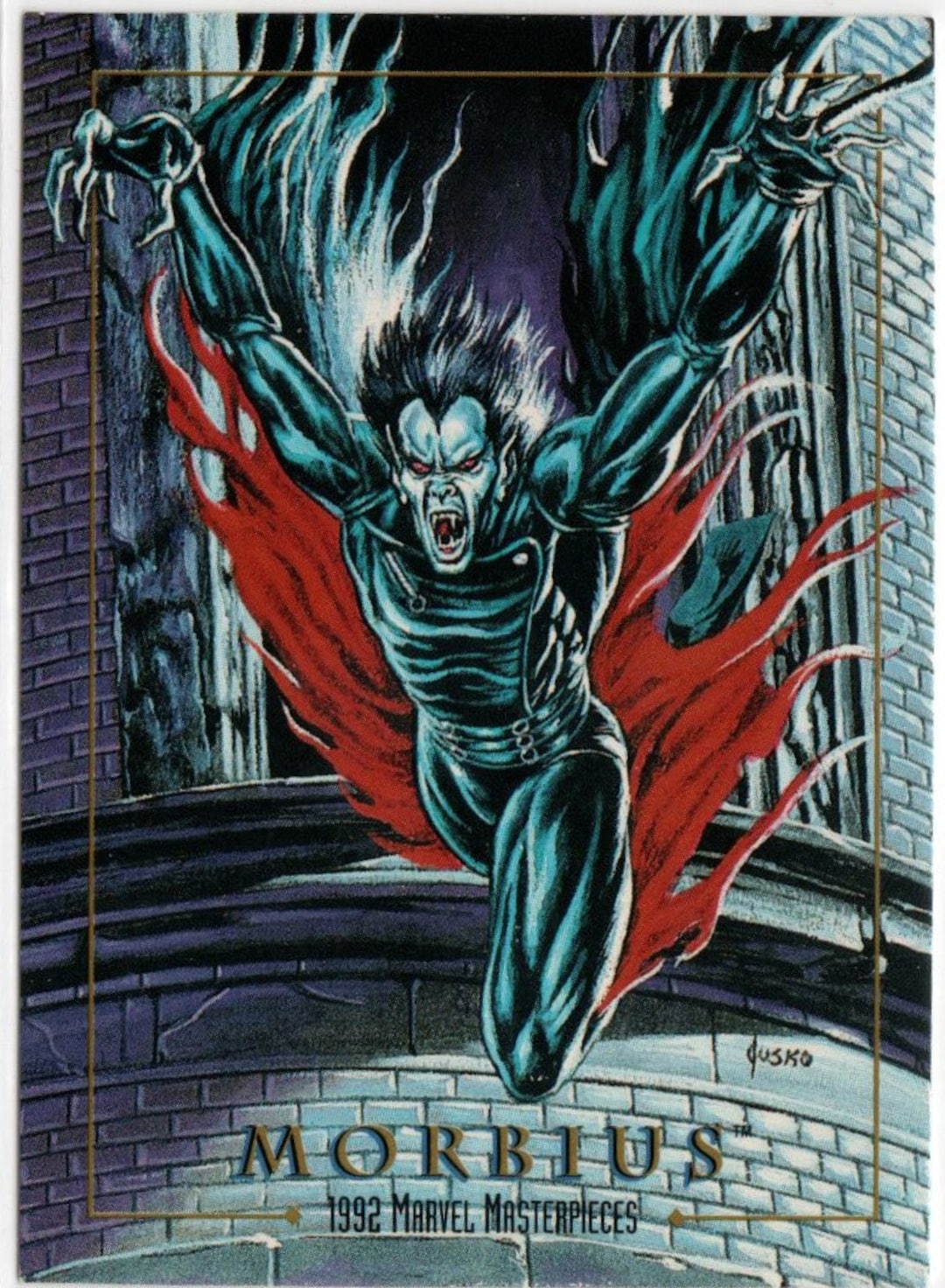 1992 Marvel Masterpieces MORBIUS Card - Etsy