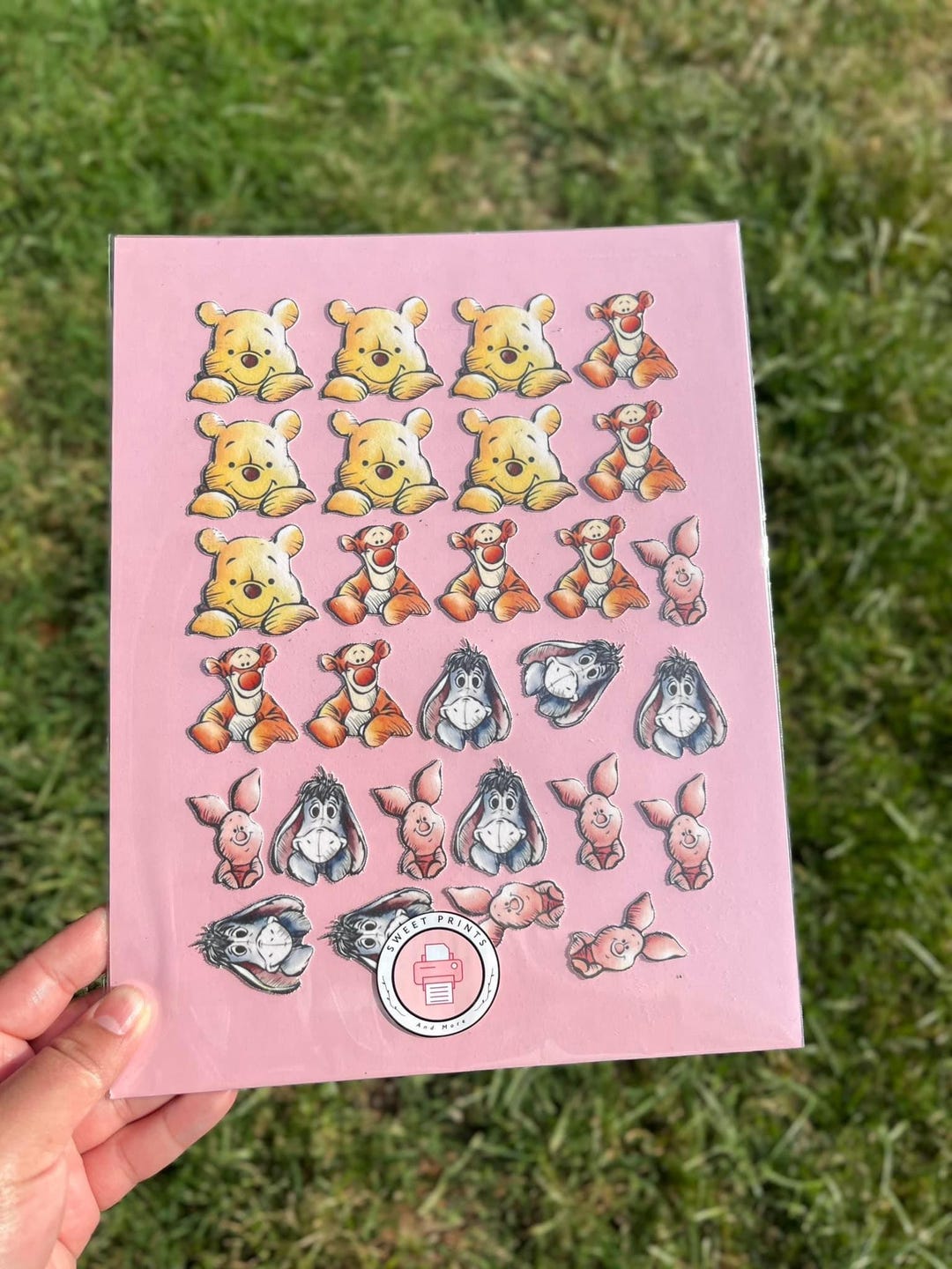 Baby Shower characters Precut Edible Image - Etsy