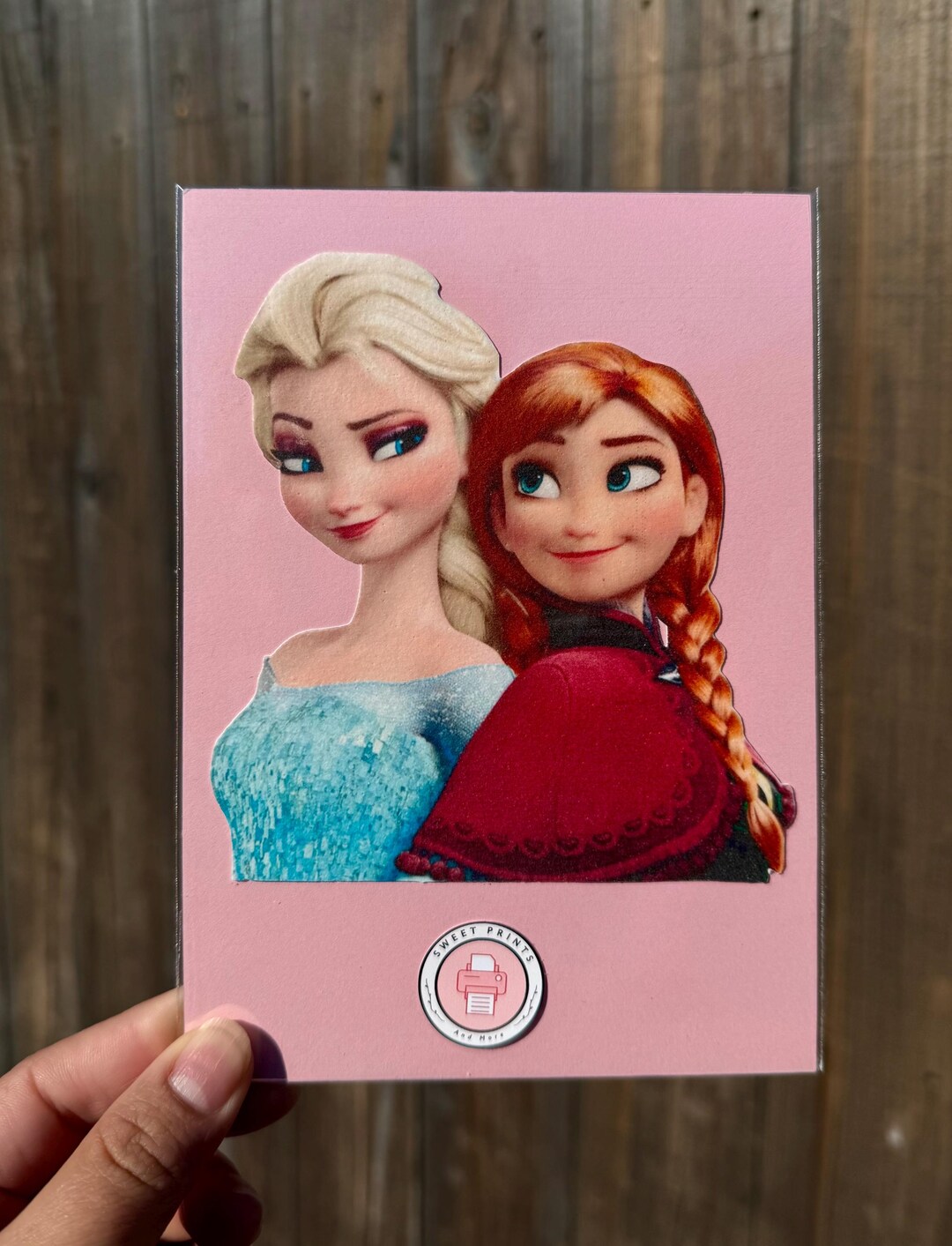 Frozen Edible Image anna and Elsa - Etsy