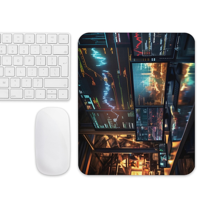 Large Trading Desk Mouse Pad - Forex Stock Market Mouse Pad - Extended ...