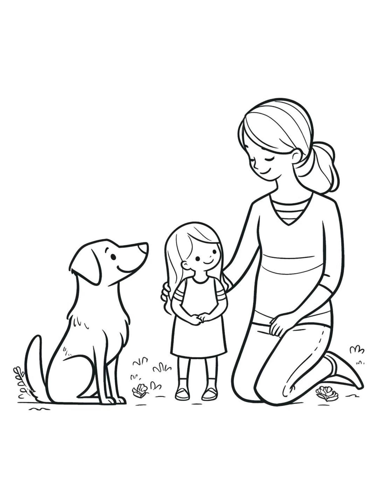 Mommy and Me Girl Edition Coloring Book: 60 Moments With Mom to Color ...