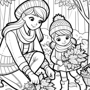 Mommy and Me Girl Edition Coloring Book: 60 Moments With Mom to Color ...