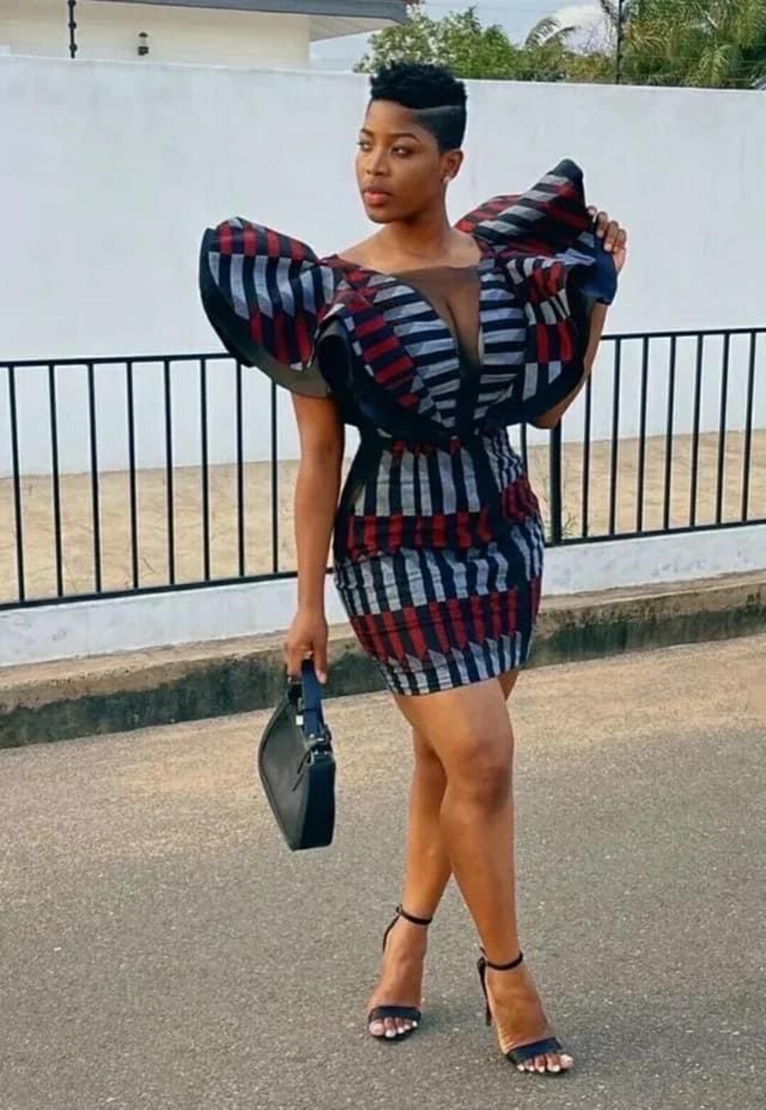 African Woman Dress, Ankara Dress ,women Clothing, African Outfits ...