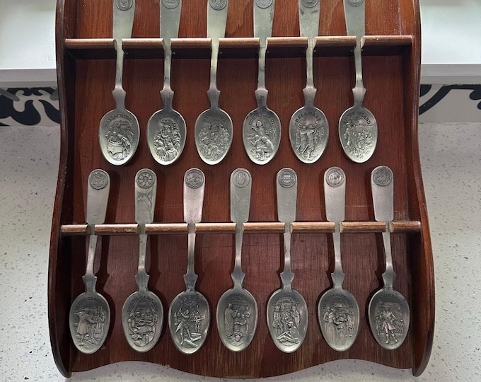 Vintage “the Official Bicentennial Spoon Collection ” 1976 With Coa - Etsy