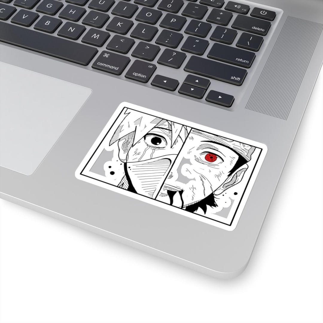 Kakashi Hatake Kiss Cut Stickers, Anime 90s Vintage Inspired, Cute Out ...