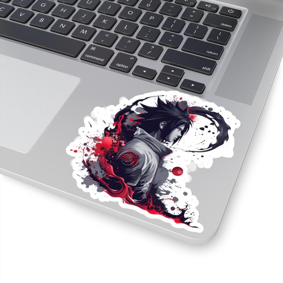 Anime Sasuke Kiss Cut Sticker - Great Gift Idea for Sasuke Lovers ...