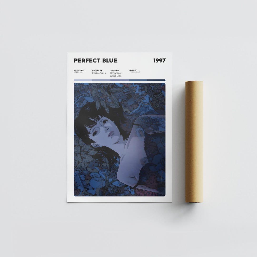 Perfect Blue Poster Gift Anime Wall Art for Kids Room Decor Gift for ...