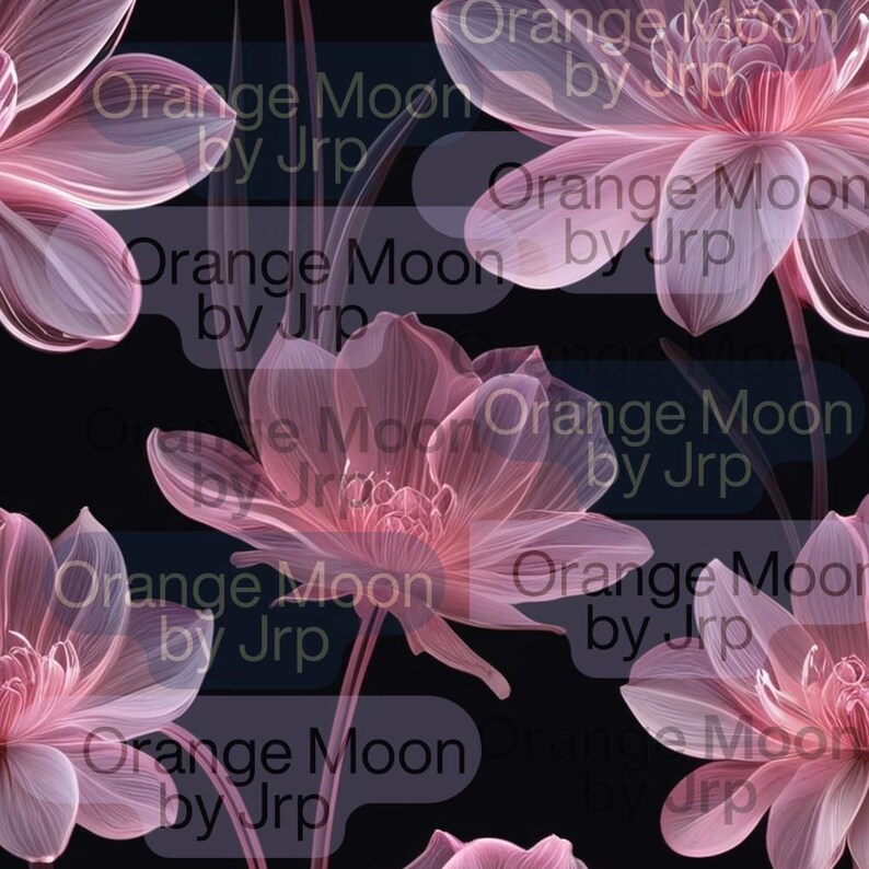 A Collection of Four Digital JPG Files Featuring Vibrant Neon Pink ...