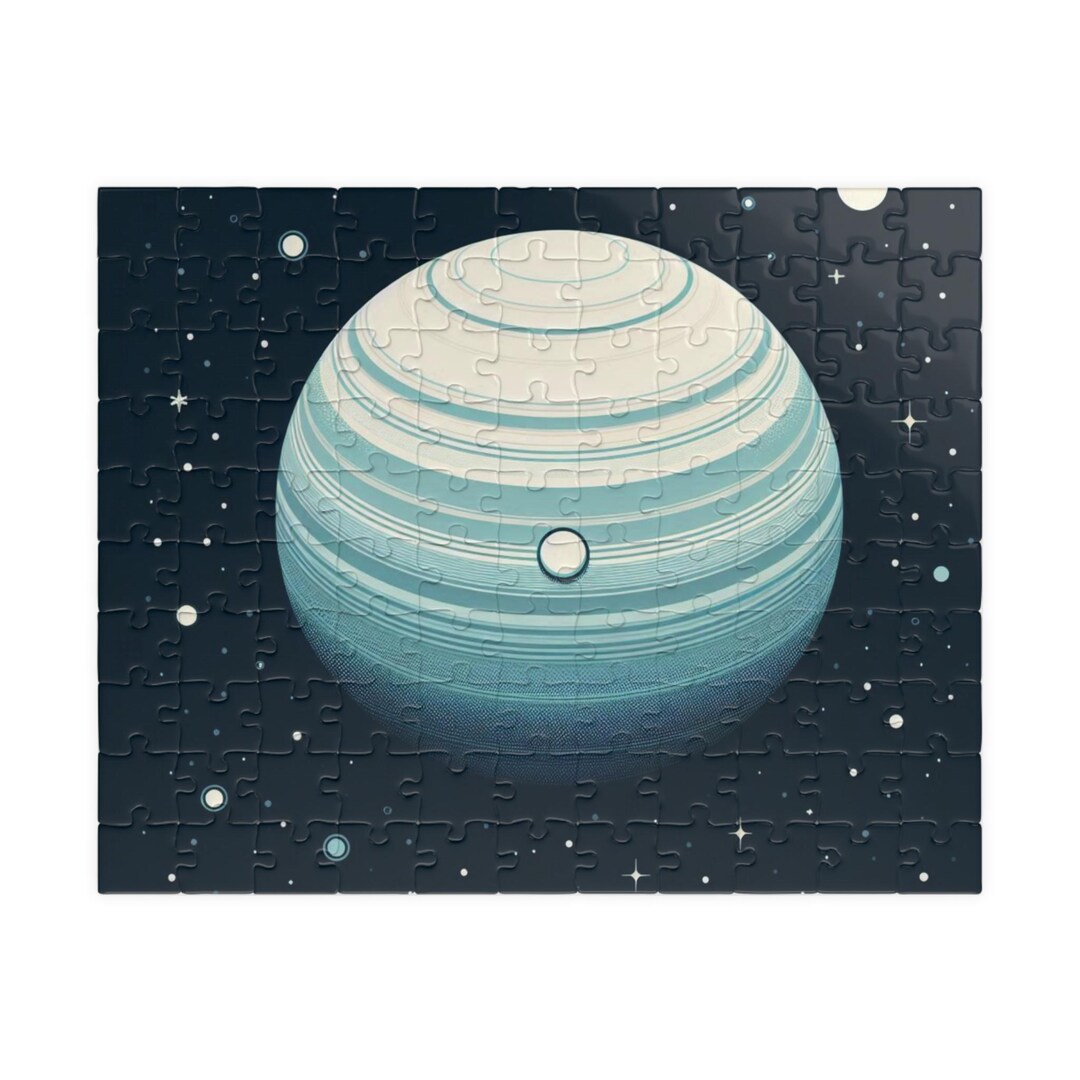 Puzzle Board Game for Adults, Uranus Space Puzzle, Custom Educational ...