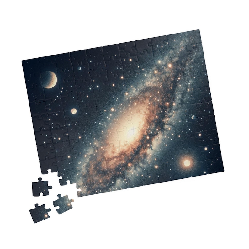 Space Puzzle, Milky Way Jigsaw, Galaxy Puzzle, Astronomy Game, Starry ...