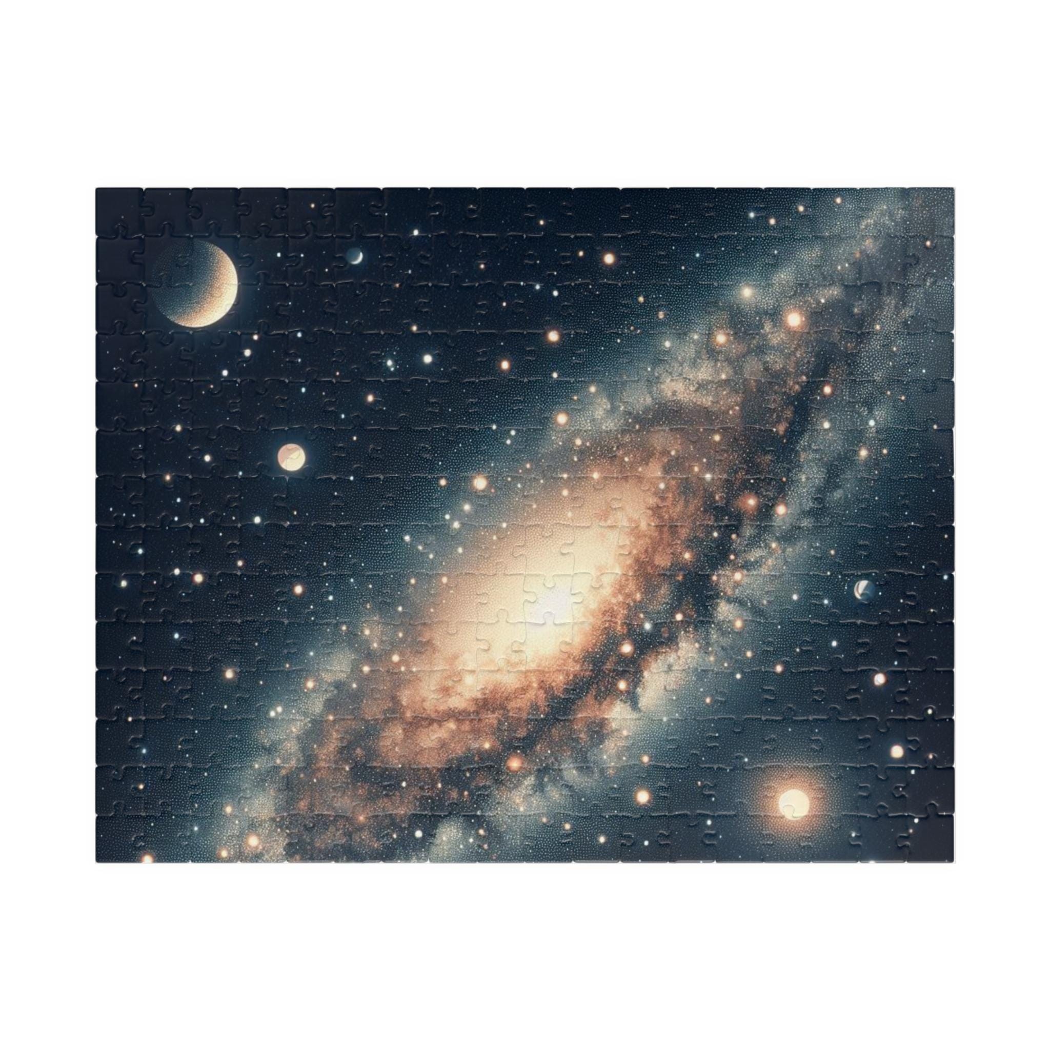 Space Puzzle, Milky Way Jigsaw, Galaxy Puzzle, Astronomy Game, Starry ...