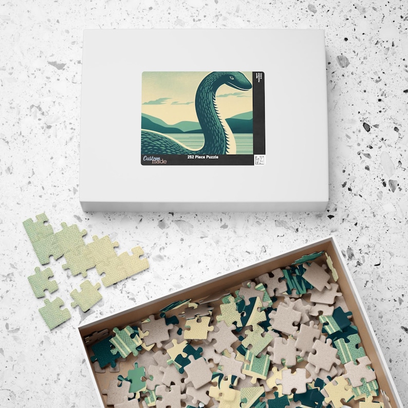 Puzzle, Loch Ness Crypto Brain Teaser 110-1014 Piece, Educational Gift ...