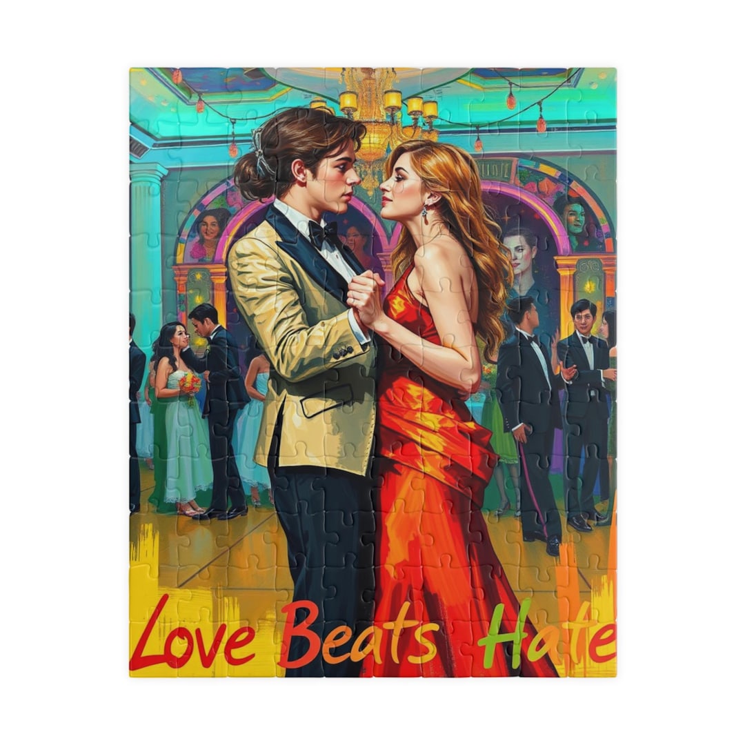 Puzzle, LGBTQ Friendly Prom Puzzle Lesbian Couple Equality Love Beats ...