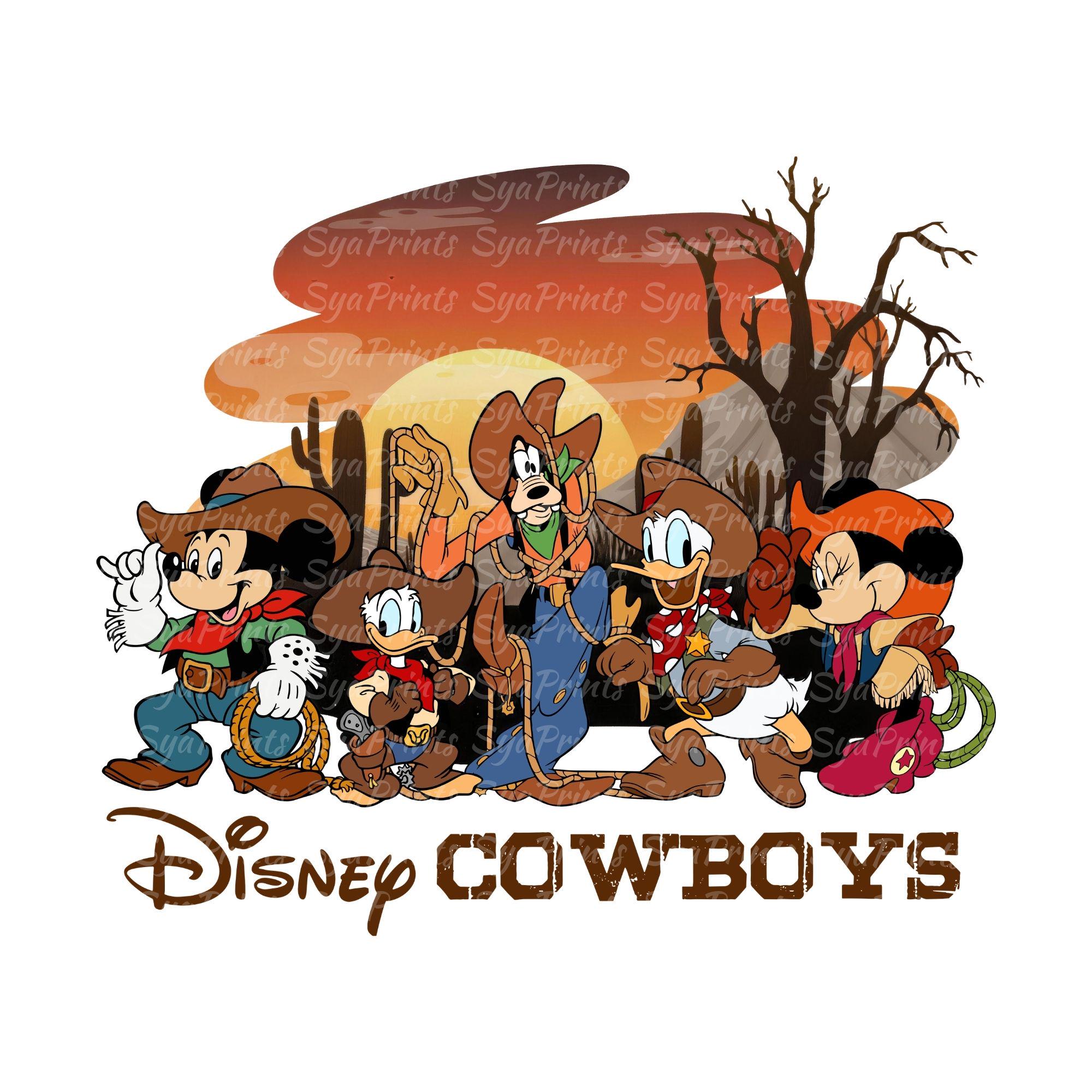 Retro Howdy Cowboy Mickey and Friends Disney Trip 2026 Family Vacation ...